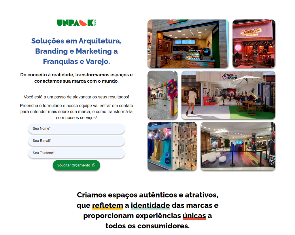Site Unpack Design / Case do Estúdio Saccól